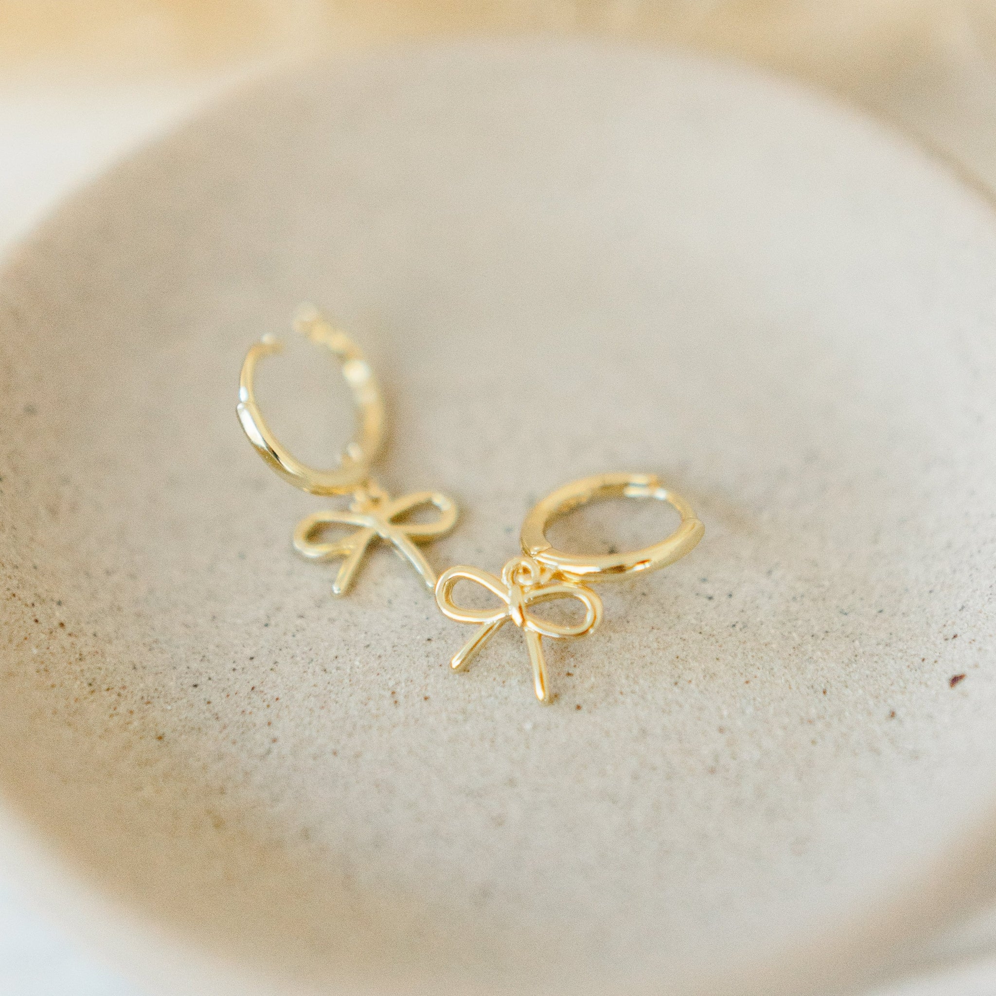 Infinity Bow Hoops